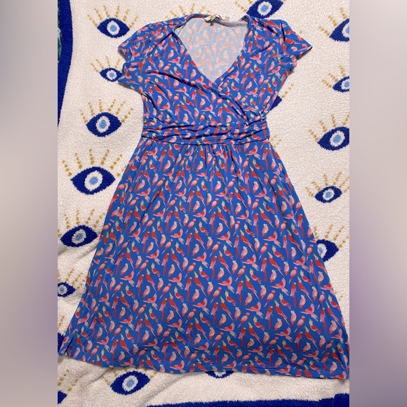 Boden | Dresses | Boden Cockatiel Cockatoo Dress | Poshmark